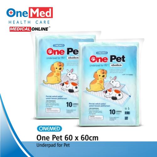 Jual ONEPET ONEMED UPAD UNDERPAD PERLAK ISI 10 PER PACK MEDICAL ONLINE ...