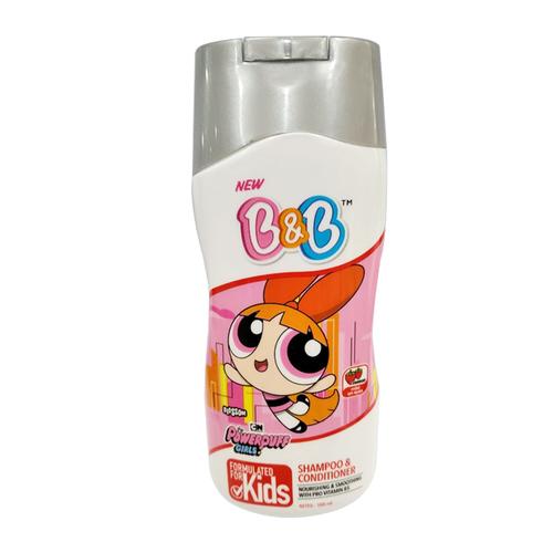 Jual B&B Kids Shampoo and Conditioner Blossom Powerpuff Girls ...