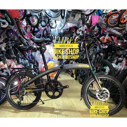 Jual SEPEDA LIPAT PACIFIC 2980 HT 20 INCH DOUBLE DISC BRAKE BLACK ...