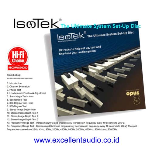 Jual Isotek The ultimate system setup disc sln kef Bowers yamaha cambridge - Jakarta Pusat ...