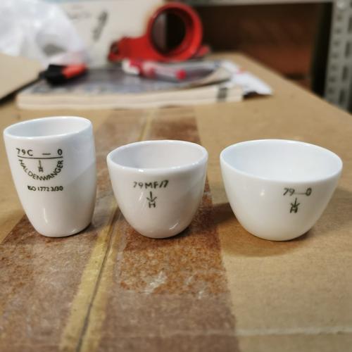 Jual Crucible Porcelain merk Haldenwanger Ukuran 15 ml, Ready Stock 3 macam - Medium Form - Kota ...