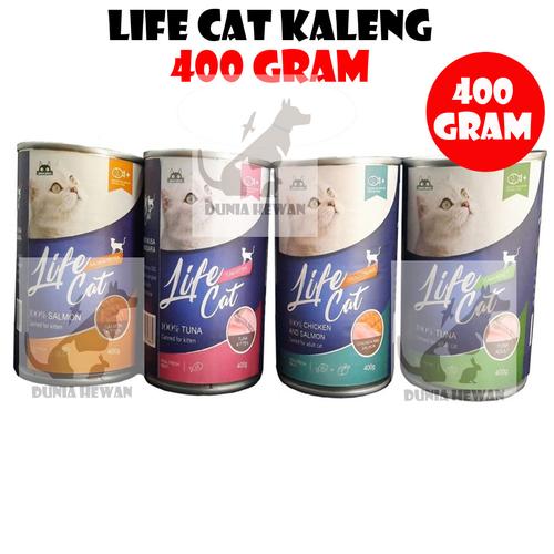 Jual LIFECAT / LIFE CAT kaleng Per Dus/Box/Boks 400g 400 g 400 gr 400gr ...