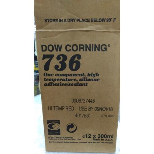 Jual dow corning rtv 736 heat resistant silicone sealant,silikon tahan ...