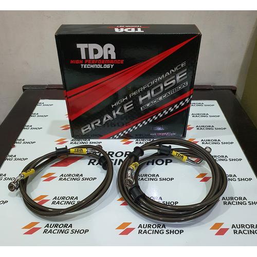 Jual Selang Rem Nmax Non ABS Black Carbon - Depan & Belakang - TDR Racing - Jakarta Barat ...