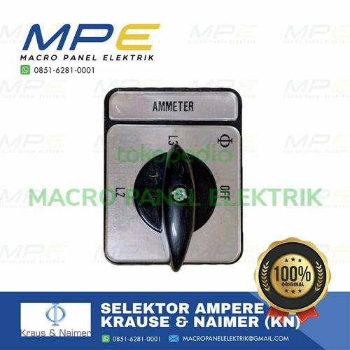 Jual Selector / Selektor Ampere KN Kraus & Naimer - Jakarta Pusat ...