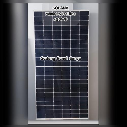 Jual Solar Panel Surya Solarcell SOLANA Mono 450WP Monocrystalline ...