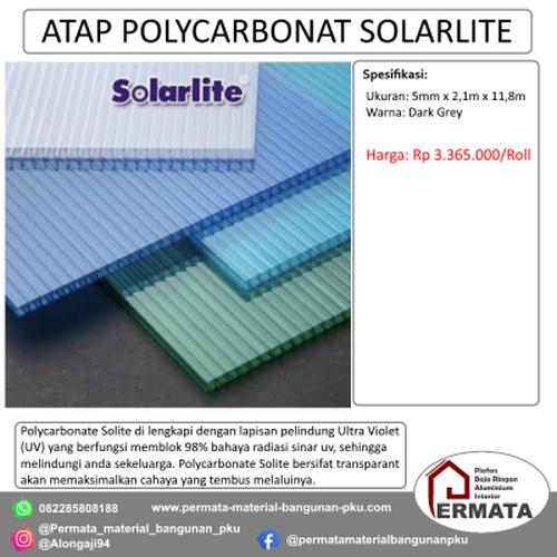 Jual ATAP POLYCARBONAT SOLARLITE - clear, Grey - Kota Pekanbaru - TOKO ...