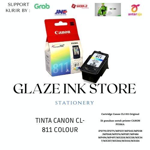 Jual TINTA CANON CL-811 COLOUR ORIGINAL - Jakarta Selatan - GLAZE INK ...
