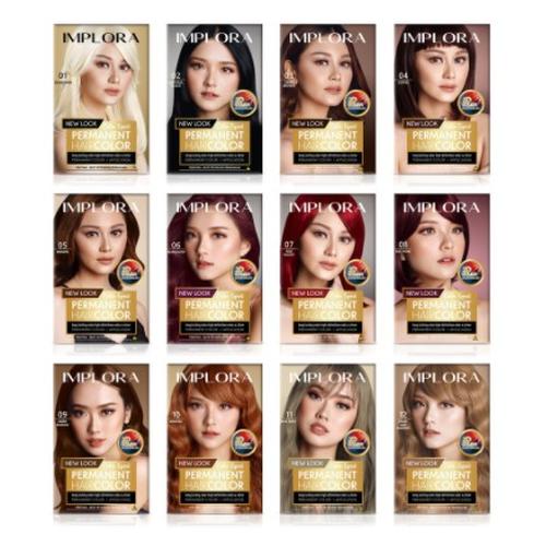 Jual Implora Hair Color Ash Grey Cat Rambut Pewarna Rambut New ...