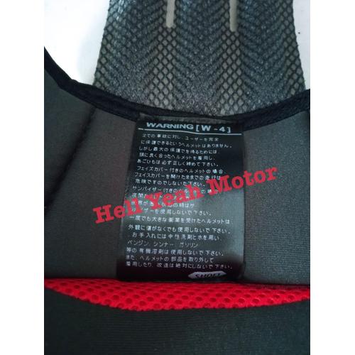 Jual Label Warning Clone Shoei X14 X12 Scott Rx7 helm Ala ala 1:1 ...