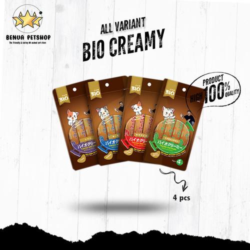 Jual Snack Kucing Bio Creamy 15gr All Variant (GRAB GOSEND) - Kota ...