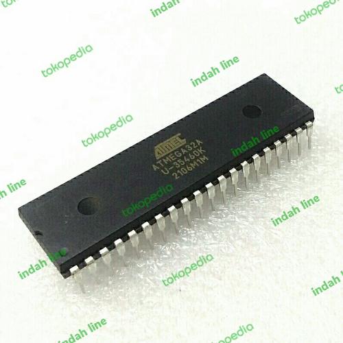 Jual ic ATmega32A ATMEGA32 Microcontroller 40pin Dip - Kota Surabaya ...