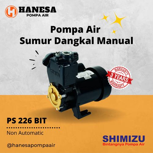 Jual Shimizu PS 226 BIT Pompa Air Sumur Dangkal Non Otomatis - Kota ...