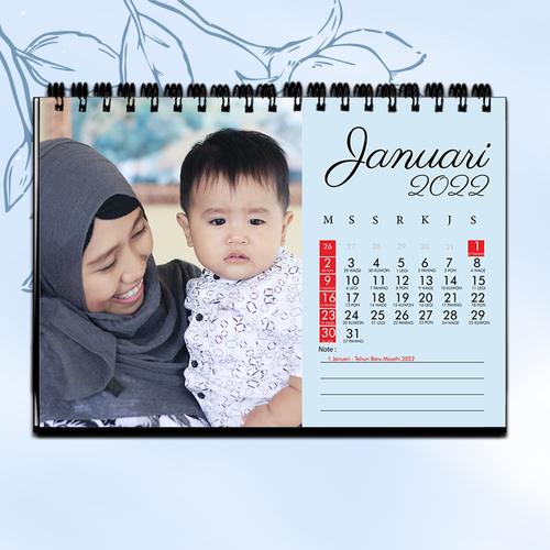 Jual KALENDER LANDSCAPE A5 I KALENDER PLANNER I KALENDER CUSTOM TYPE C ...