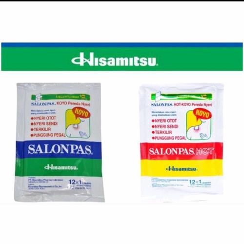 Jual Salonpas / Salonpas Hot Koyo Pereda Nyeri 5x2 / 12's - Hitam 5x2 ...