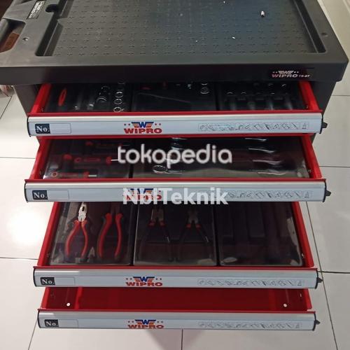 Jual Tool Kit Set Box Wipro 143 Pcs 7 Susun / Tool box / Toolkitset ...
