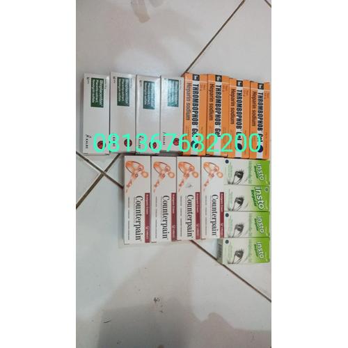 Jual thrombophob gel 20 gram / heparin sodium / obat kulit - Jakarta ...