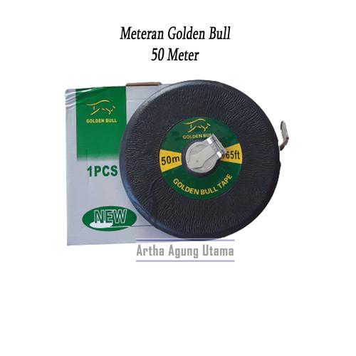 Jual Meteran Bulat Kulit 50 Meter Magnum / Meteran Roll Tanah Kain ...