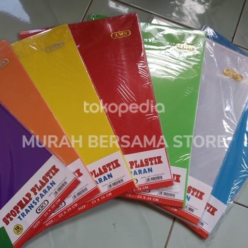 Jual STOPMAP/MAP L PLASTIK TRANSPARAN KIKY TEBAL - Kuning - Kab. Jember ...