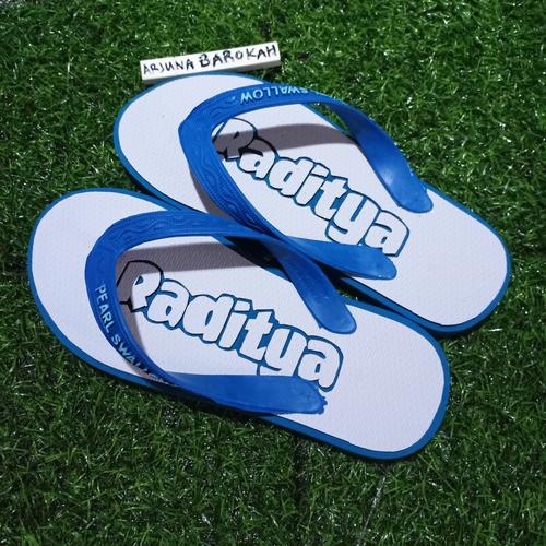 Jual Sandal custom nama sendal jepit swallow ukir - Kab. Pati - arjuna ...