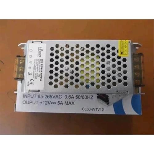 Jual HILED LED Power Supply Travo 12V 5A/60W / Trafo Stripe LED - Kota ...