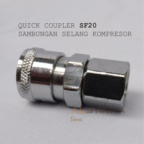 Jual QUICK COUPLER - SF 20 - Sambungan selang Kompresor SF 20 - Kota ...