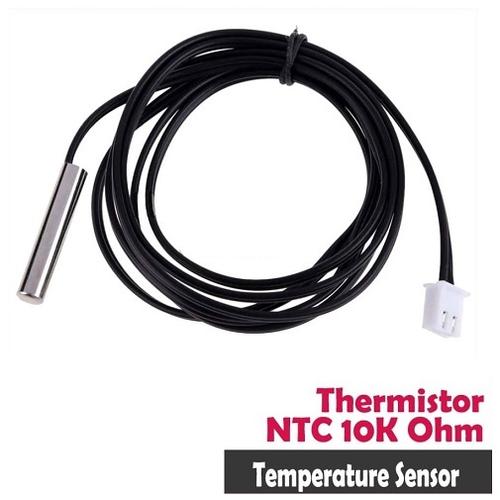 Jual NTC Temperature sensor probe cable lead 100cm 10K 1% - Jakarta ...