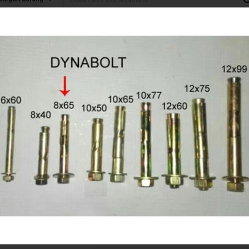 Jual Dinabolt / dynabolt baut beton / Dinabolt bracket set FLASH ...