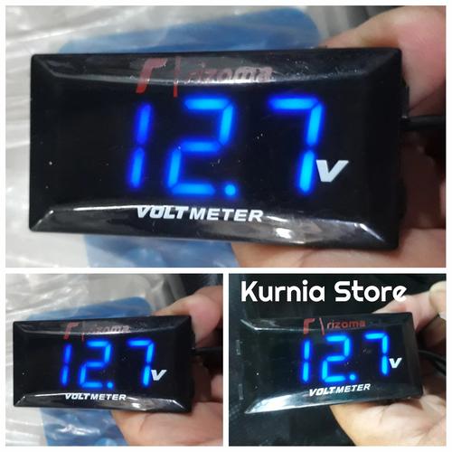 Jual volt meter aki indikator aki accu indicator - Kota Depok - toko helm kurnia motor | Tokopedia