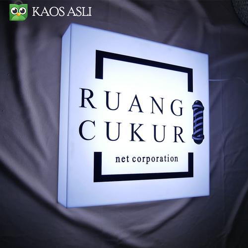 Jual Nomor Rumah LED Neon Box Akrilik Satu Sisi - 60X30 NEON BOX - Kota ...
