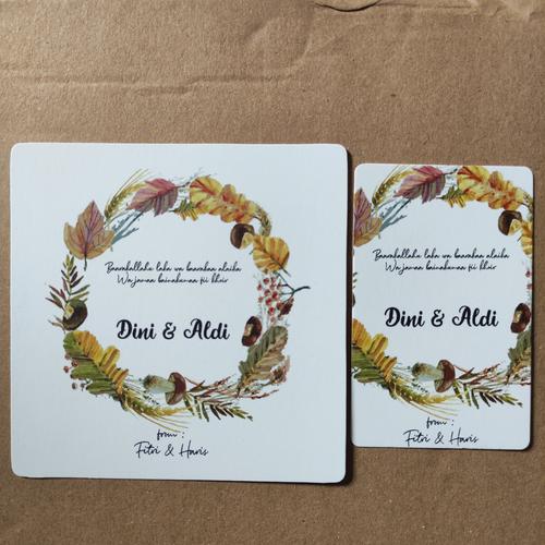 Jual CETAK - Blank Kraft Paper Card Set / Memo / Notes / Kartu Kosong ...