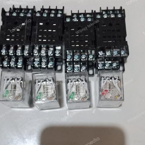 Jual Relay Omron MY4N 12vdc relay omron my4n 24vdc relay Omron my4n ...