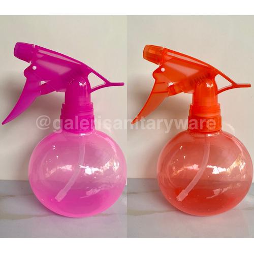 Jual Botol Spray bulat warna warni toning 350ml / Sprayer / Trigger ...