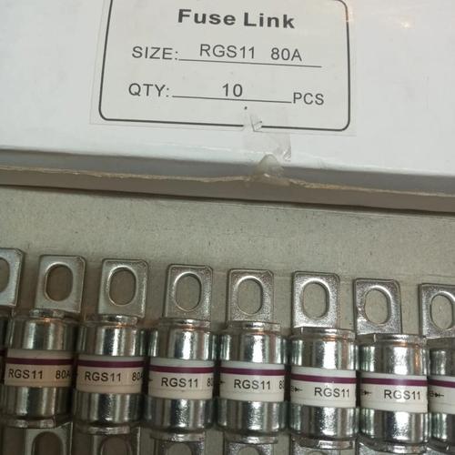 Jual Fuse quick acting RGS11 80A - Jakarta Barat - Bintang Electric ...