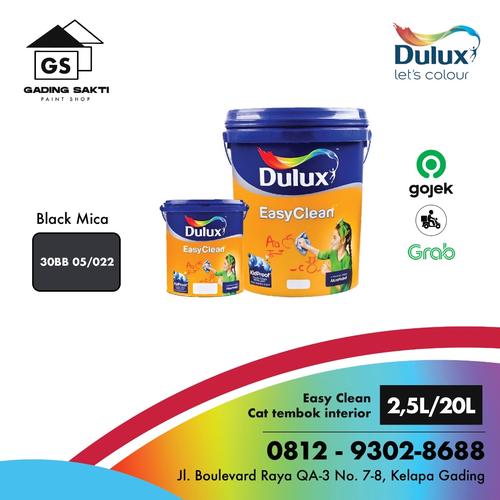 Jual Dulux Easy Clean (AV) Black Mica (30BB 05/022) Warna Tinting Pail 20Lt - 20 Liter - Jakarta ...