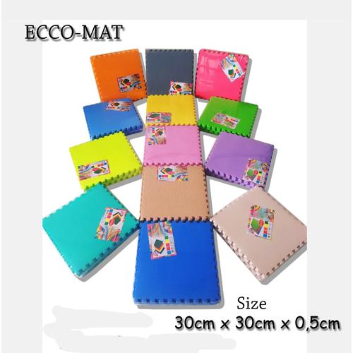 Jual Karpet Puzzle Eccomat / Matras Polos / Tikar / Alas Bermain Anak ...