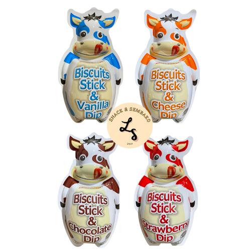 Jual Biskitop Sapi Biscuits Stick & Chocolate/Vanilla/Strawberry/Cheese ...