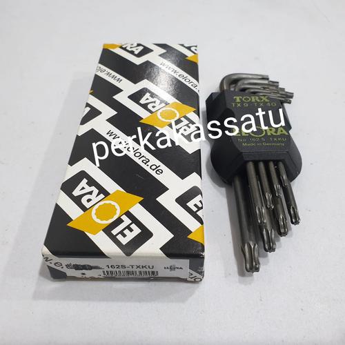 Jual KUNCI L BINTANG ELORA SET TORX KEY WRENCH BALLPOINT 162S-TXKU ...