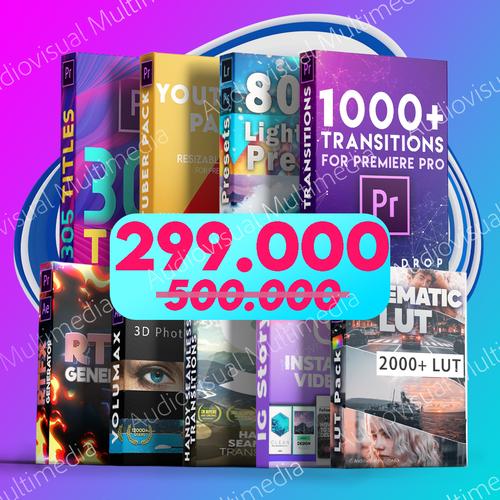 Jual BUNDLING PACK EFFECK FOR AFTER EFFECT LIGHT ROOM PREMIERE - Kab ...