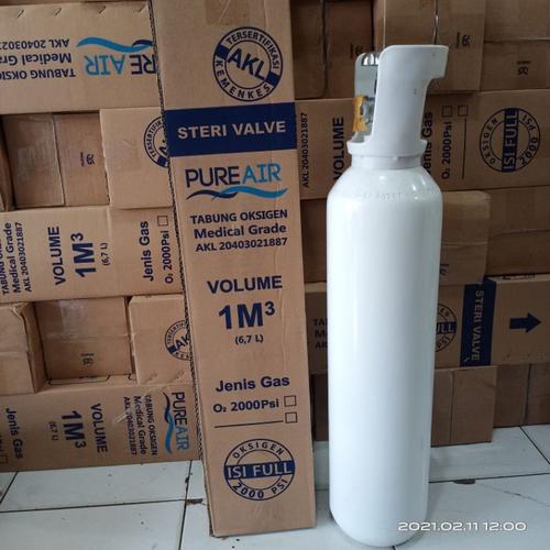 Jual tabung oksigen ukuran 1 m3 plus isi - Kab. Bantul - MELAROS STORE ...