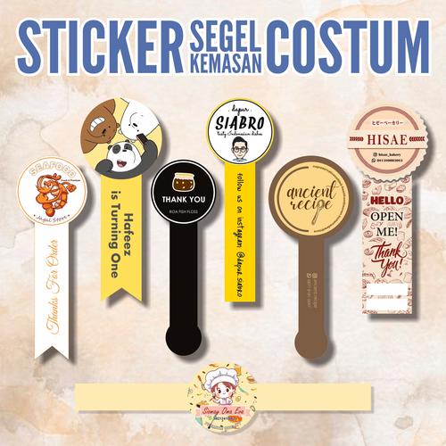 Jual stiker seal box / stiker segel kemasan - Kota Bekasi - Parhuta ...