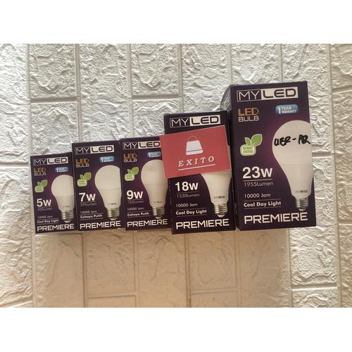 Jual Lampu LED MyLED Beta/Premiere 5W/7W/9W/19W/23W/30W Cool Daylight ...