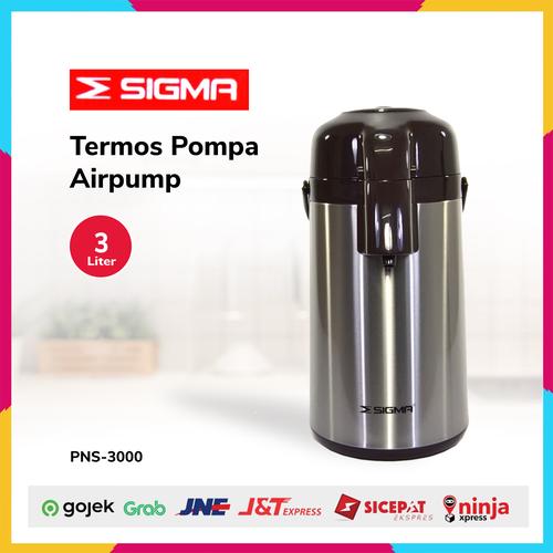 Jual Termos Pompa Sigma Vacuum Jug 3Lt - Airpump Type 3 L PNS-3000 ...
