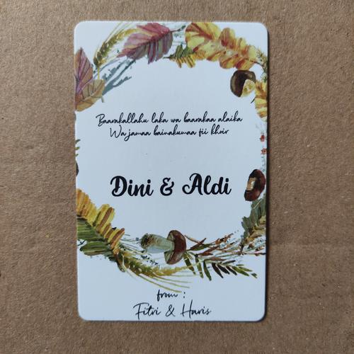 Jual CETAK - Blank Kraft Paper Card Set / Memo / Notes / Kartu Kosong ...