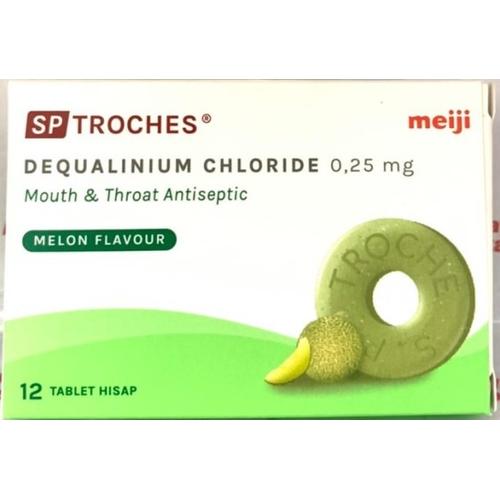 Jual SP Troches Meiji 12's - Permen Obat sakit Tenggorokan - Melon 12's ...