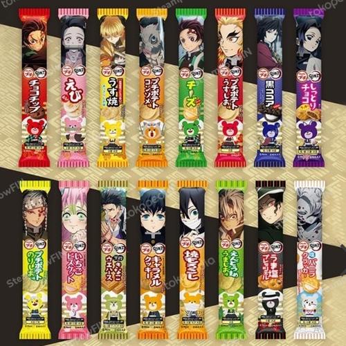 Jual Cookies Japan Demon Slayer Snack Crunchy Oreo Pretzel Kameda no ...