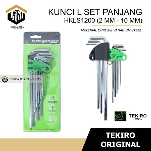 Jual Kunci L Set Panjang Tekiro 8 Pcs/ KUNCI L SET TEKIRO ORI100% HK ...