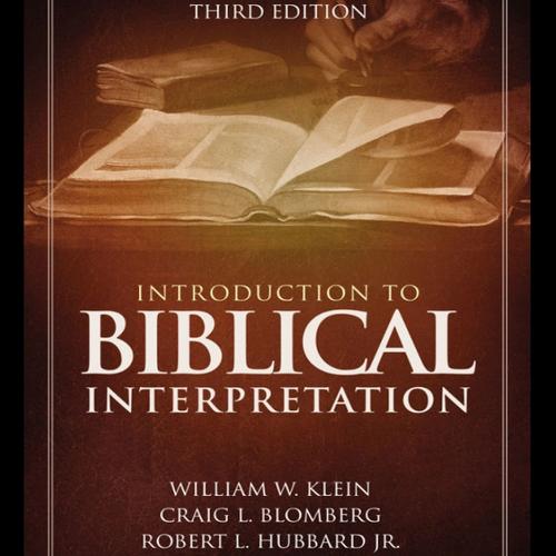 Jual Introduction To Biblical Interpretation - William, Blomberg ...