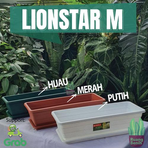 Jual POT PANJANG LION STAR PREMIUM POT BUNGA TANAMAN HIAS TAMAN DAN ...