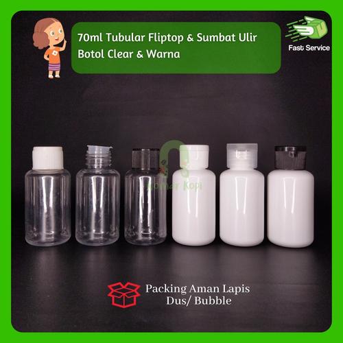 Promo BOTOL 70ML RF CLEAR TUTUP SUMBAT&ULIR PET TEBAL SANITIZER ...
